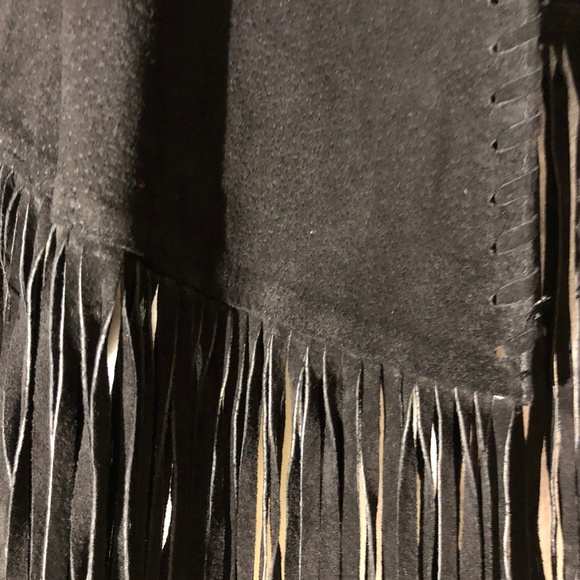 Forever 21 | Jackets & Coats | Womens Suede 0 Pigskin Fringe Jacket ...